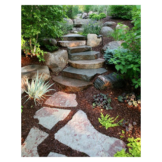 Boulder Steps - Classique - Jardin - Minneapolis - par Magnolia ...