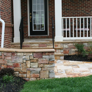 Travertine Walkway - Photos & Ideas | Houzz