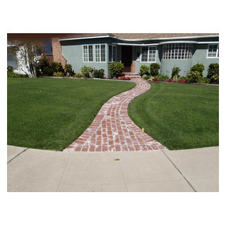 Brick Gallery - Traditional - Landscape - Los Angeles - by LA Masonry ...