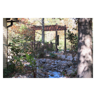 Bridge and Pergola - Tropical - Landscape - Raleigh - by Quality Design ...
