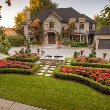 75 Front Yard Water Fountain Landscape Ideas You'll Love - December ...