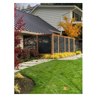 Bridle Trails Modern Farmhouse Garden - Contemporary - Landscape ...