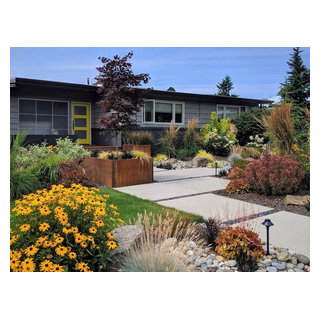Broadview Mid-Century - Midcentury - Landscape - Seattle - by Olander ...