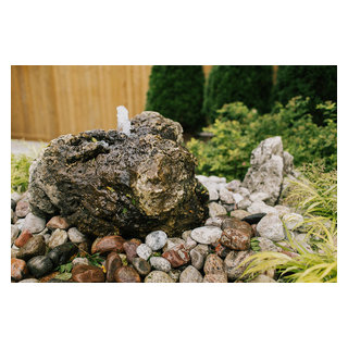 Bubbling Rock Water Feature - Traditional - Landscape - Toronto - by ...