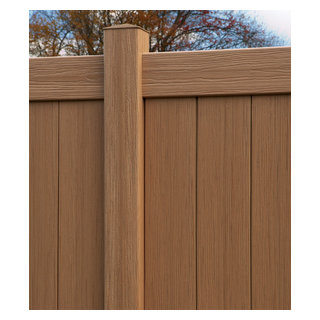 Bufftech CertaGrain Chesterfield Sierra Blend Vinyl Privacy Fence ...