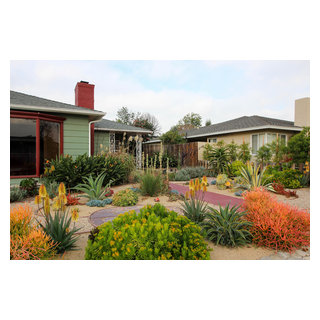 California Heights Craftsman Xeriscape - Eclectic - Landscape - Los ...