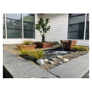 Camas Modern Landscape Design & Build - Modern - Landscape - Portland ...