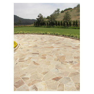 Cambridge Sandstone Paving - Traditional - Landscape - Los Angeles - by ...