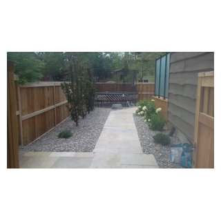 Canyon Meadows Bungalow Landscape Design - Transitional - Landscape ...