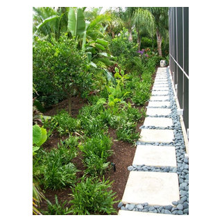 Casey Key Estate Landscape - Tropical - Landscape - Tampa - by Grants ...