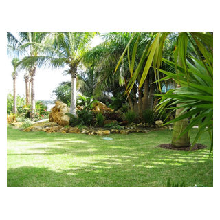 Casey Key Estate Landscape - Tropical - Landscape - Tampa - by Grants ...