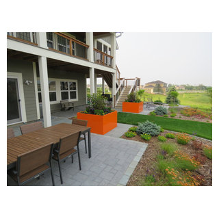 Chaska Color - Contemporary - Landscape - Minneapolis - by Stonepocket ...