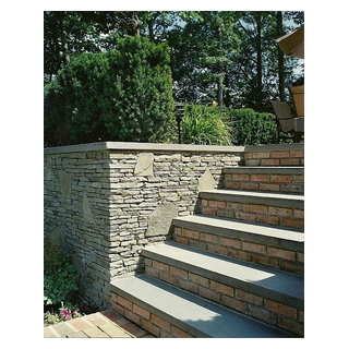 Cheek Wall and Step Detail - Traditional - Landscape - New York - by ...