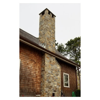 CHIMNEYS & FIREPLACES - Traditional - Landscape - New York - by Castro StoneWorks NY - Masonry ...