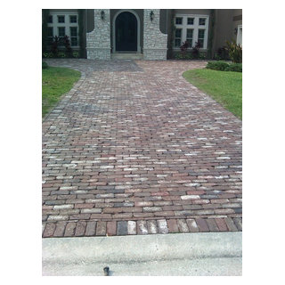 Clay Hardscapes - Traditional - Landscape - Tampa - by BCI Border ...