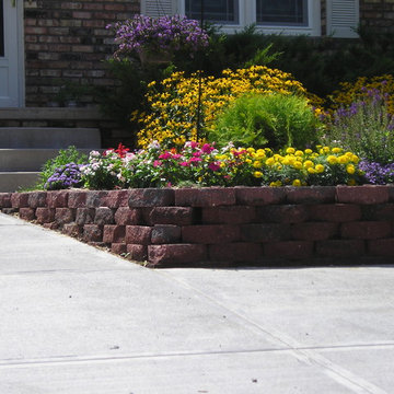 Cmu Retaining Wall - Photos & Ideas | Houzz