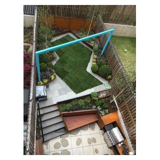 Cobble Hill Angular - Modern - Landscape - New York - by Little ...