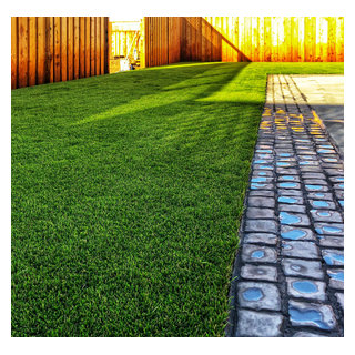 Coffey Park turf (Santa Rosa) - Contemporary - Landscape - San ...