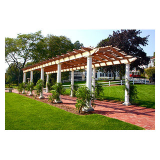 Commercial Pergolas - Traditional - Landscape - Boston - by Trellis ...