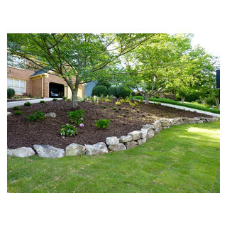 Complete Front Yard Overhaul - Traditional - Landscape - Atlanta - by ...