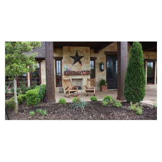 Complete Front Yard Remodel - Landscape - Dallas - by Fallen Leaf ...