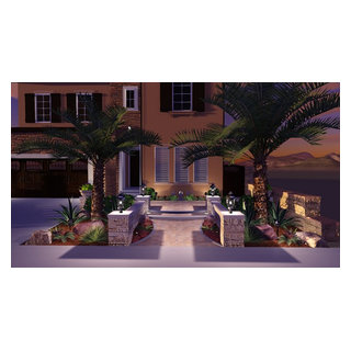 Complete Outdoor Fun Transformation | Lap Pool & Fire Pit - Traditional ...