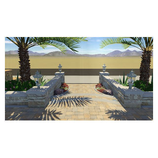 Complete Outdoor Fun Transformation | Lap Pool & Fire Pit - Traditional ...