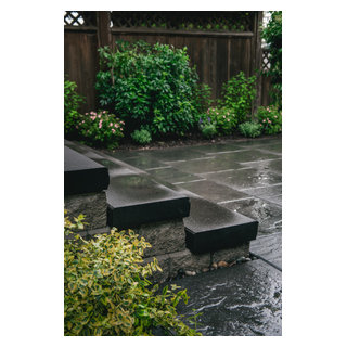 Concrete Block Stairs - Modern - Garden - Vancouver - by Blue Bear ...