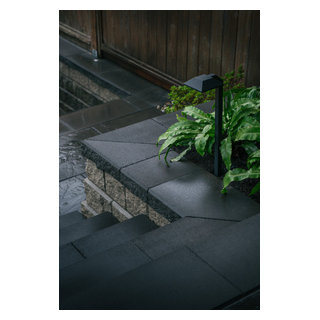 Concrete Block Stairs - Modern - Landscape - Vancouver - by Blue Bear ...