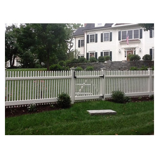 Connecticut Picket Fence - Traditional - Landscape - Bridgeport - by ...