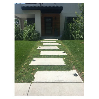 Cory/Merrill - Modern - Landscape - Denver - by Bloom Concrete ...