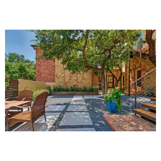 Court Yard - Contemporary - Landscape - Austin - by Pearson Landscape ...