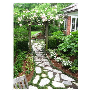 Courtyard - Traditional - Landscape - Other - by Outdoor Creations ...