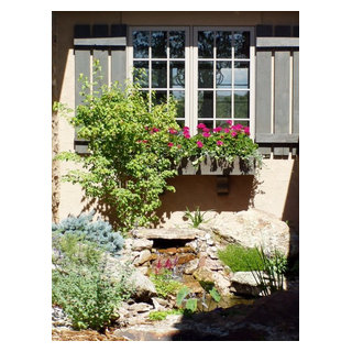 Courtyard Water Feature - Traditional - Garden - Denver - by Landscape ...