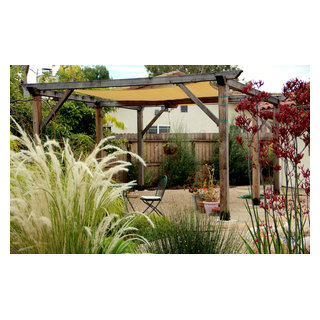 Cozy Pergola Spot - Mediterranean - Garden - San Luis Obispo - by ...
