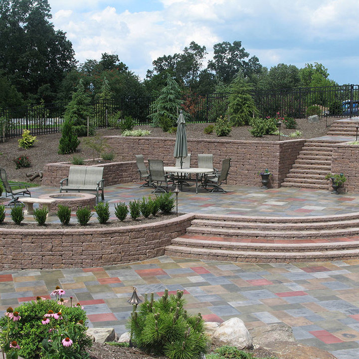 Retaining Wall Stairs - Photos & Ideas | Houzz