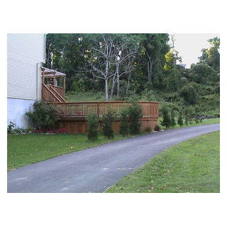 Crestwood Wooden Barrel style pool - Clásico - Jardín - Filadelfia - de ...