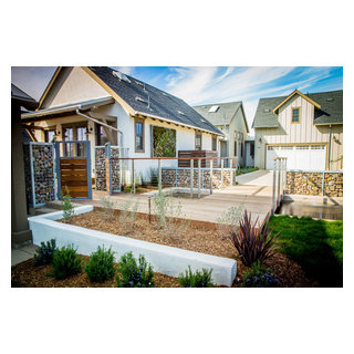 Custom Designed Bridge: Eclectic Farmhouse for Family Entertainment ...