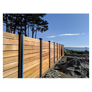 Custom Milled Clear, VG Western Red Cedar Siding - Modern - Landscape ...