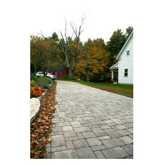 Custom Stone Wall & Lush Garden Project - Traditional - Garden ...