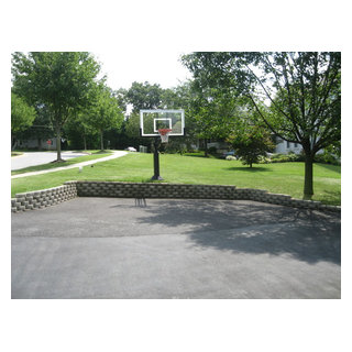 Dan S's Pro Dunk Gold Basketball System on a 30x31 in Mount Airy, MD ...