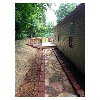 Deck/French Drain - Transitional - Landscape - Nashville - by Franks ...