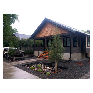 Downtown Steel Planters and Steel Rain Gardens with Runnels ...