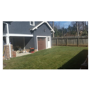 Drivable Grass Permeable Pavers Before & After - Craftsman - Landscape ...
