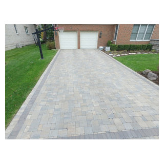 Driveway - Traditional - Landscape - Chicago - by PaveStone Brick ...