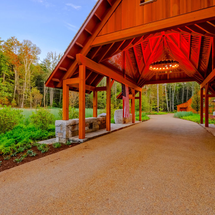 Porte Cochere Driveway - Photos & Ideas | Houzz