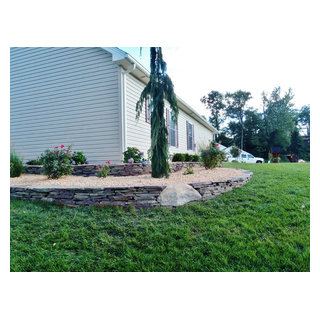 Dry Stacked Stone Walls - Traditional - Garden - Other - by Weavers ...