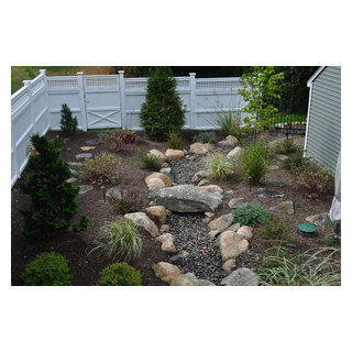 Dry Stream Beds - Traditional - Landscape - Boston - by Seoane ...