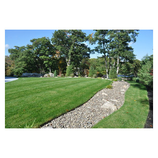 Dry Stream Beds - Traditional - Landscape - Boston - by Seoane ...