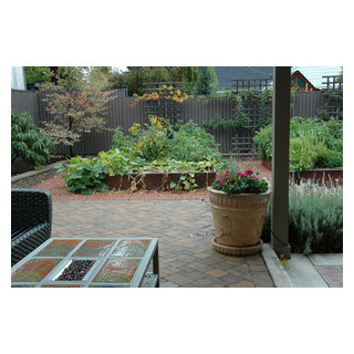 Dutch Colonial Back Yard Makeover - Traditional - Landscape - Salt Lake ...